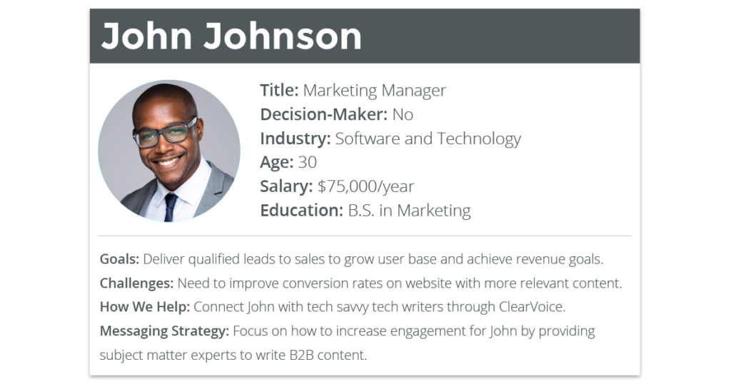 10 Buyer Persona Examples to Help You Create Your Own